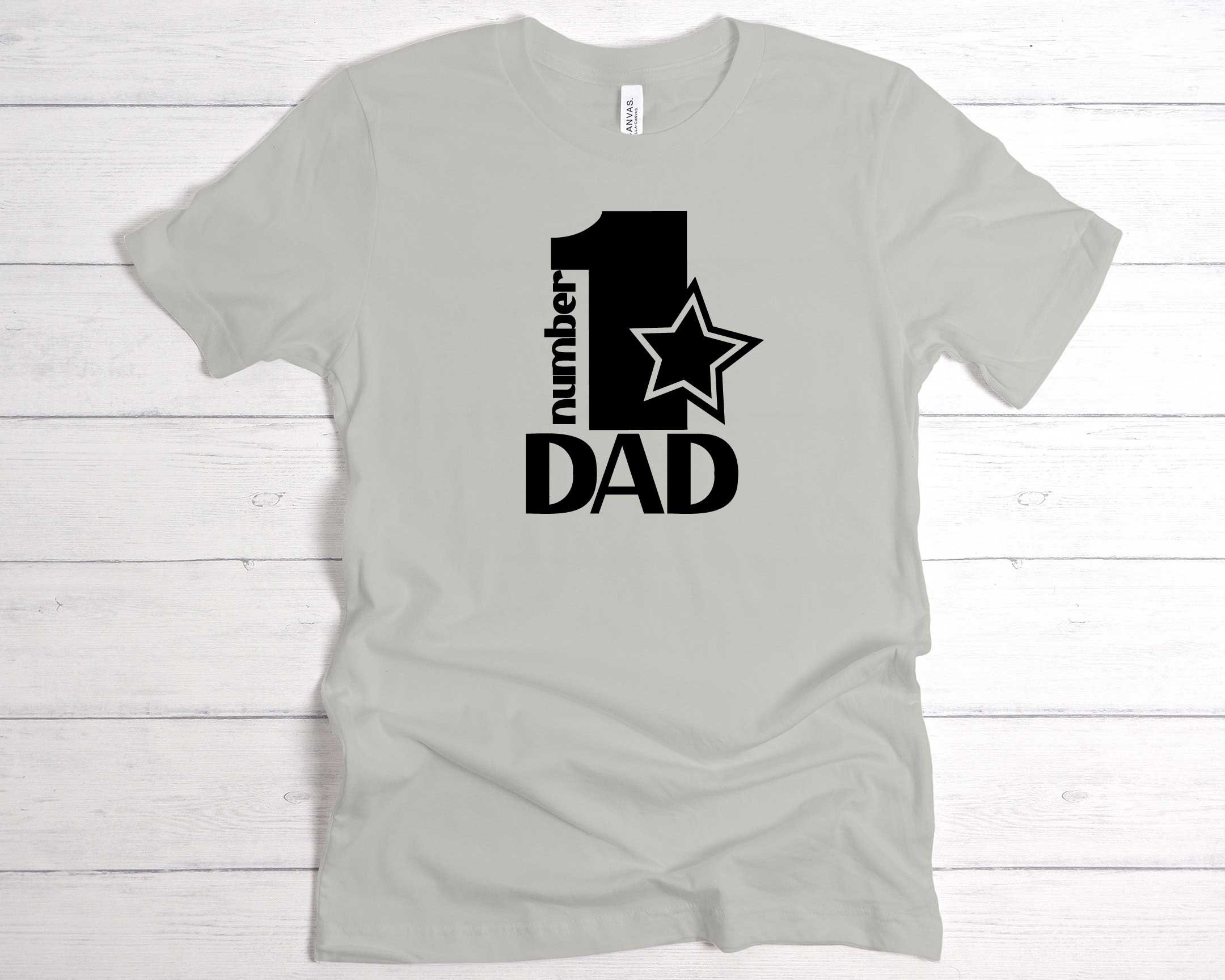 Number 1 Dad SVG - Father's Day - Number One Dad - Cut File - T-shirt ...
