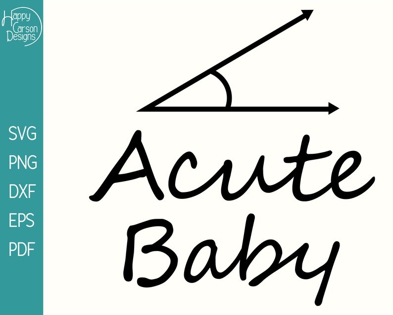 Acute Baby SVG Cut File - Acute Baby PNG - Baby SVG - Baby Png - Baby ...