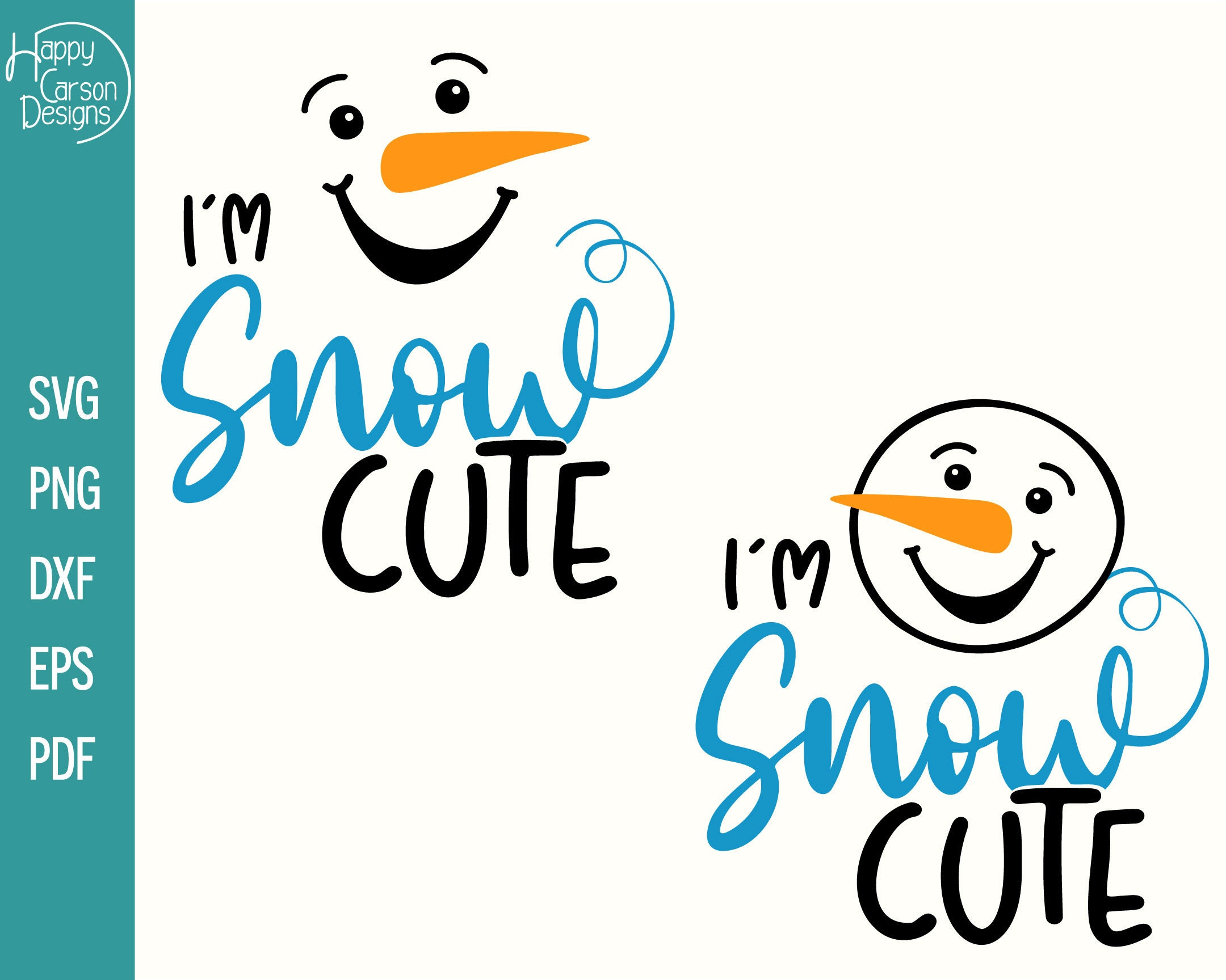 Winter SVG - I'm Snow Cute SVG - Winter PNG - Winter T-shirt Design ...
