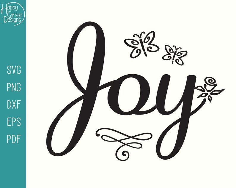 Joy SVG Cut File Joy PNG Joy DXF Joy T-shirt Design - Etsy