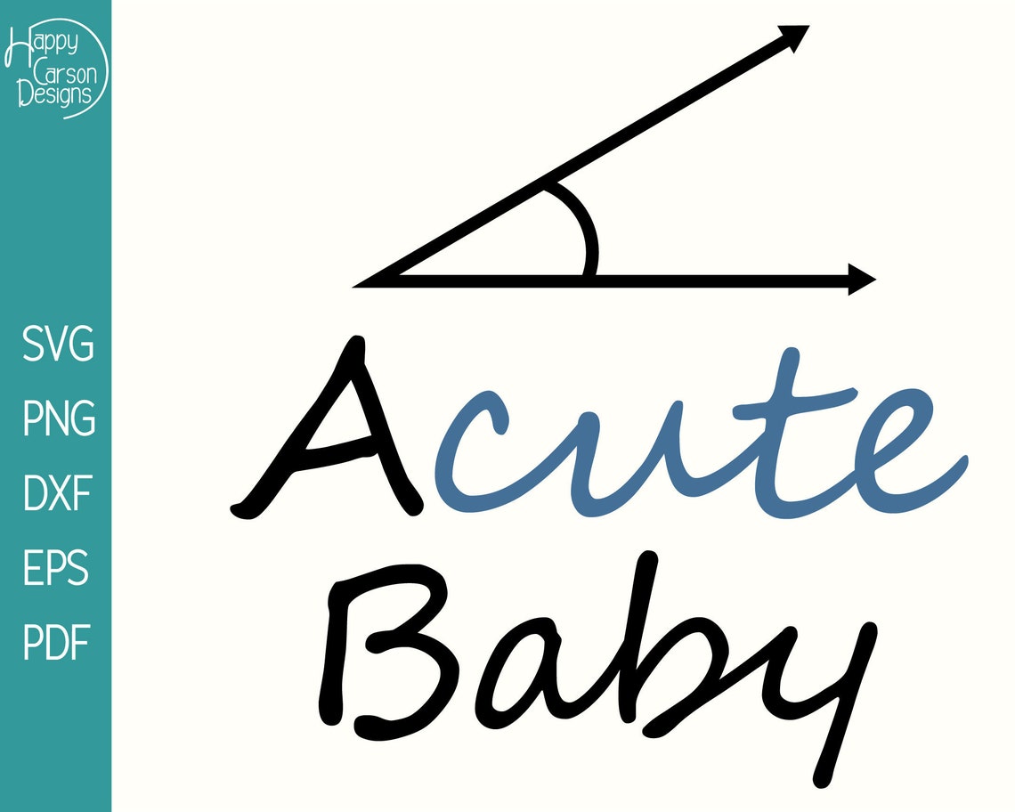 Acute Baby SVG Cut File - Acute Baby PNG - Baby SVG - Baby Png - Baby ...