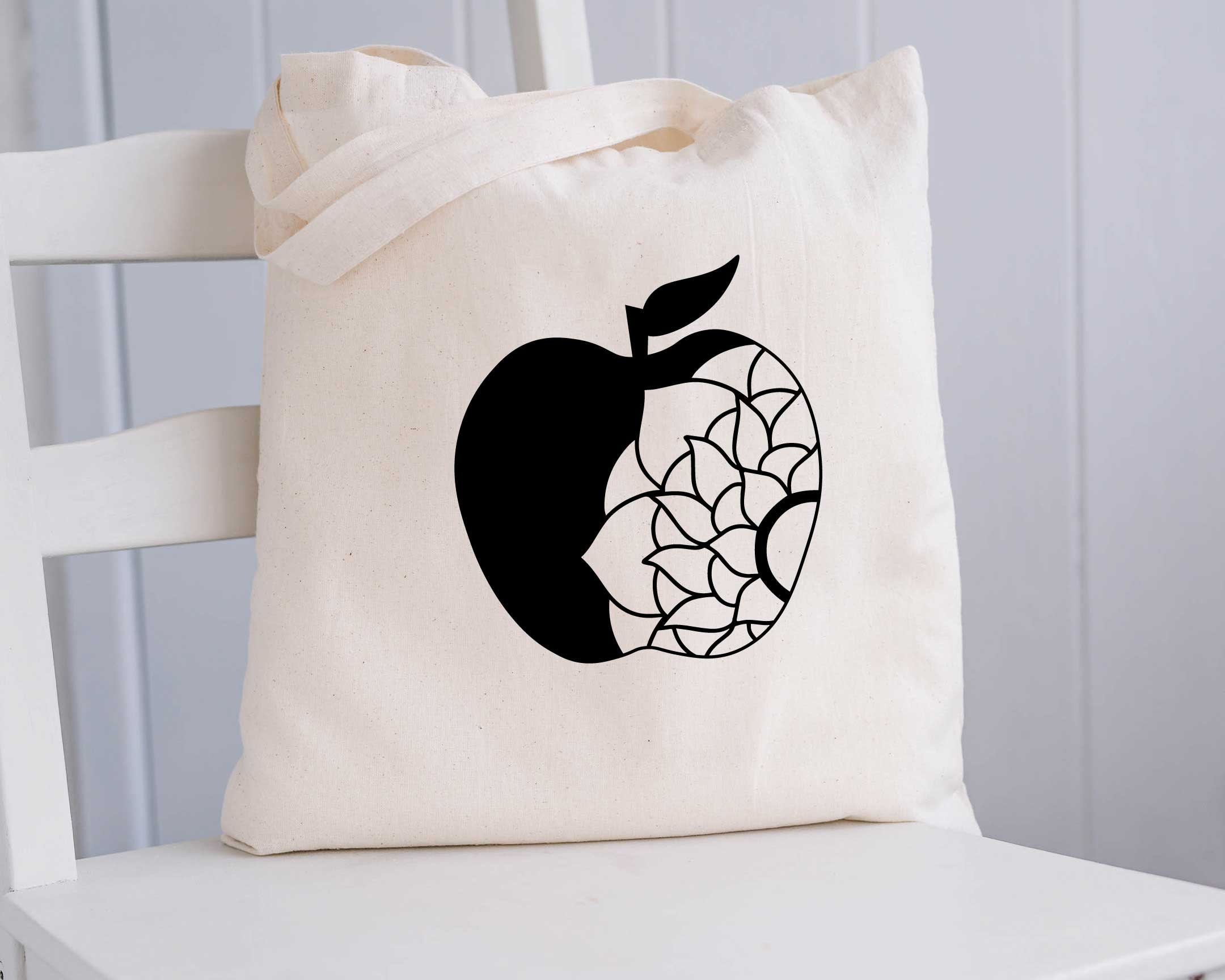 Apple Mandala DUO SVG Cut File - Apple SVG - Apple Mandala Png ...