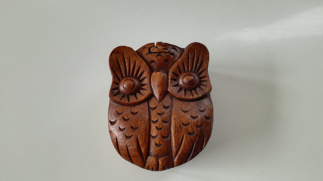 Wooden Magic Jewelry Box – Puzzle Box Owl No.3 - Etsy