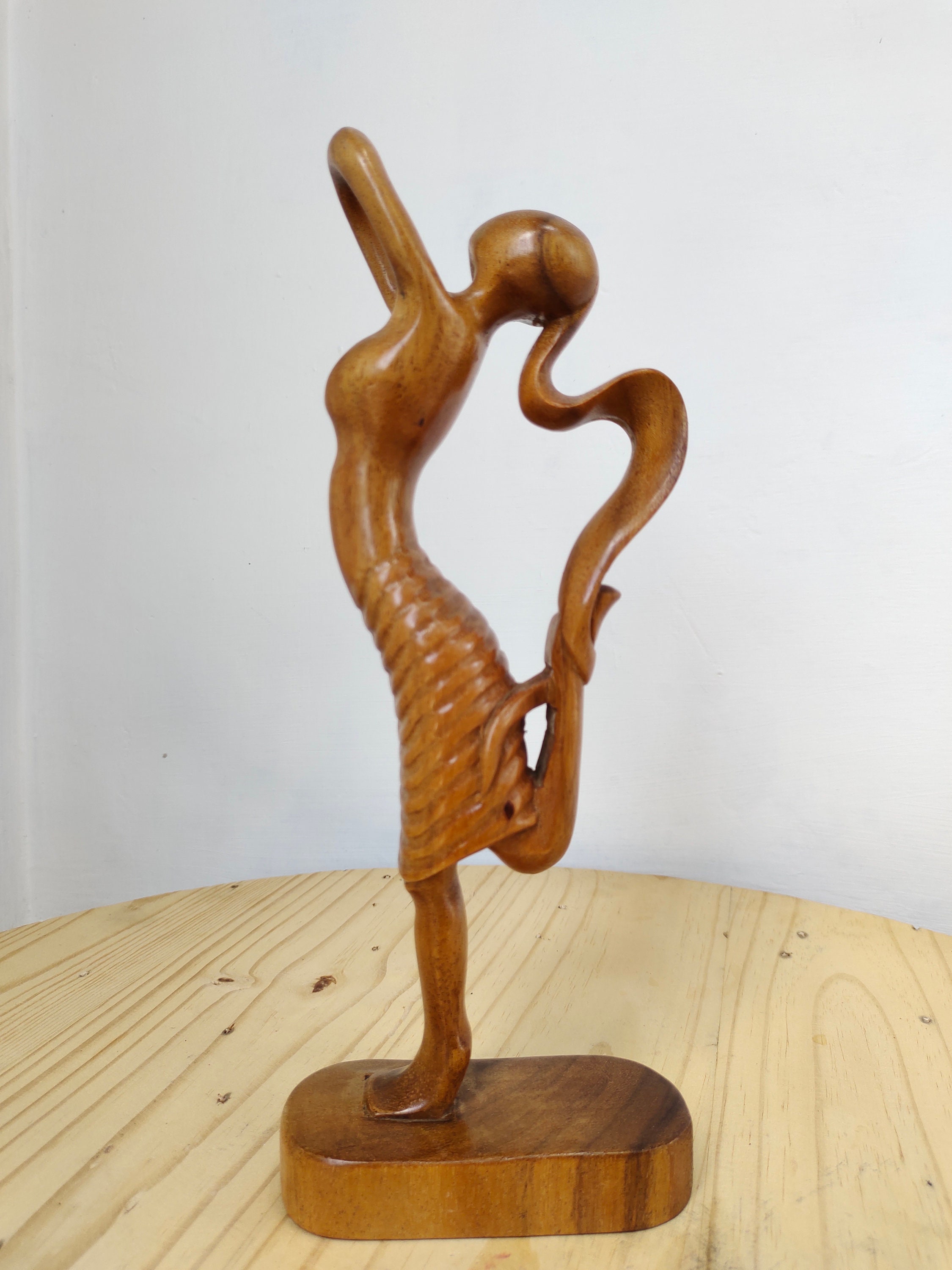 Wooden Ballet Dancer Sculpture | Etsy