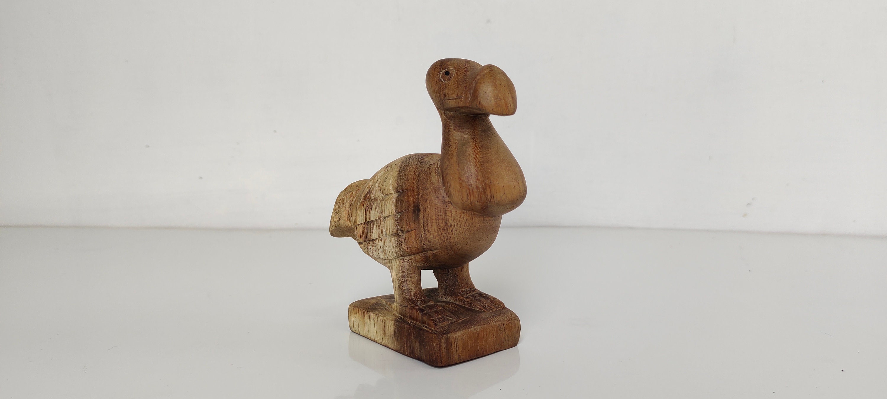 Hand Carved Dodo Bird Suar Wood Sculpture - Etsy