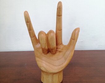 Wood Sign Hand | Etsy