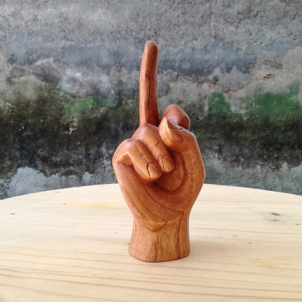 Middle Finger Ring - Etsy