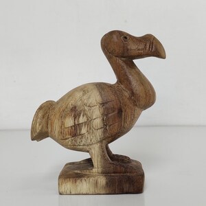 Hand Carved Dodo Bird Suar Wood Sculpture - Etsy