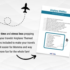 Printable Airplane Activities, Plane Activities for Kids, Travel ...
