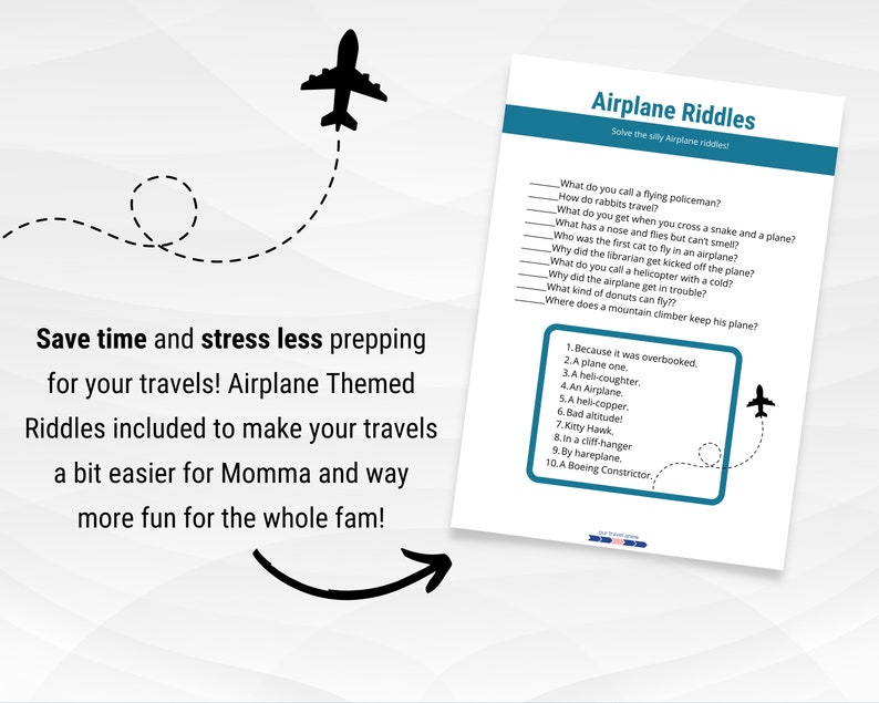 Printable Airplane Activities, Plane Activities for Kids, Travel ...