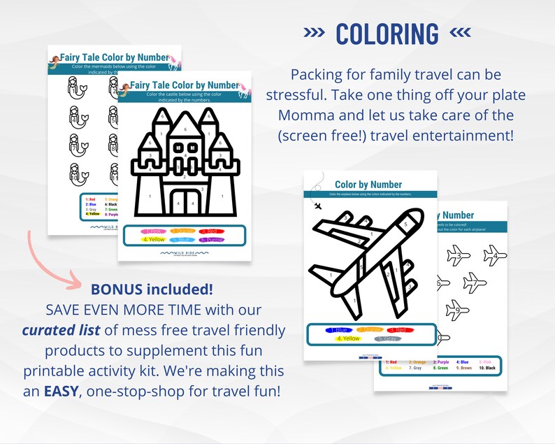 Printable Travel Games, Kids Travel Activity Pack, Travel Games ...