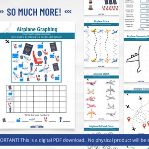Airplane Activity Book, Airplane Games for Kids, Travel Activities for ...