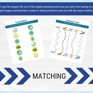 Airplane Activity Book, Airplane Games for Kids, Printable Travel Games ...