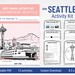 Seattle Vacation, Travel Activity Book, Kids Travel Activity Pack, Kids ...