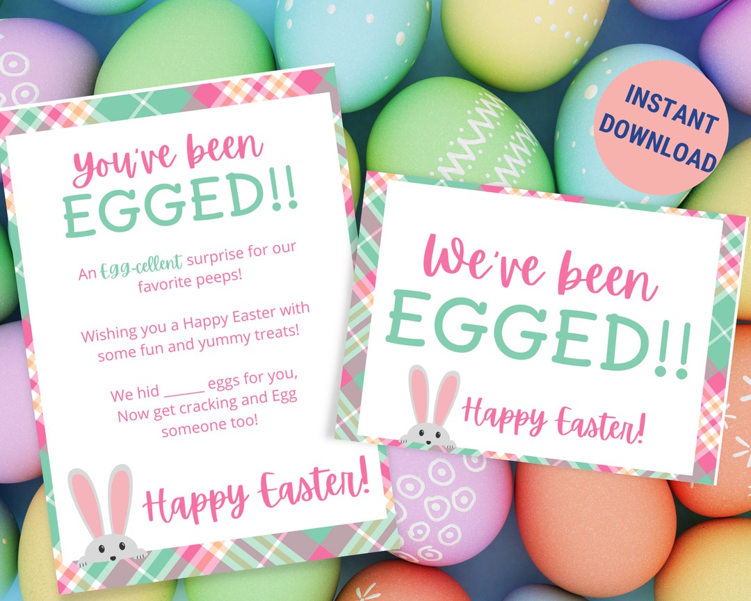 You've Been Egged, Youve Been Egged, Easter Hunt, Easter Egg Hunt ...