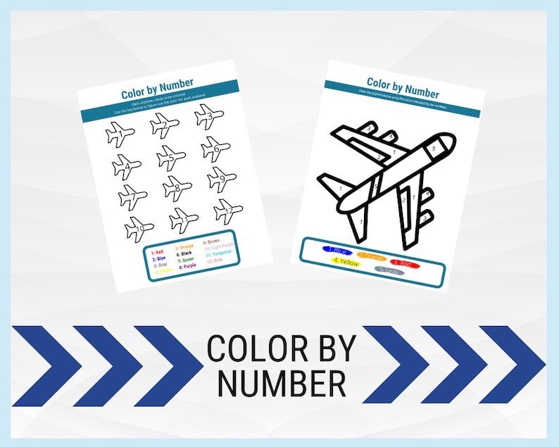 Airplane Activity Book, Airplane Games for Kids, Printable Travel Games ...