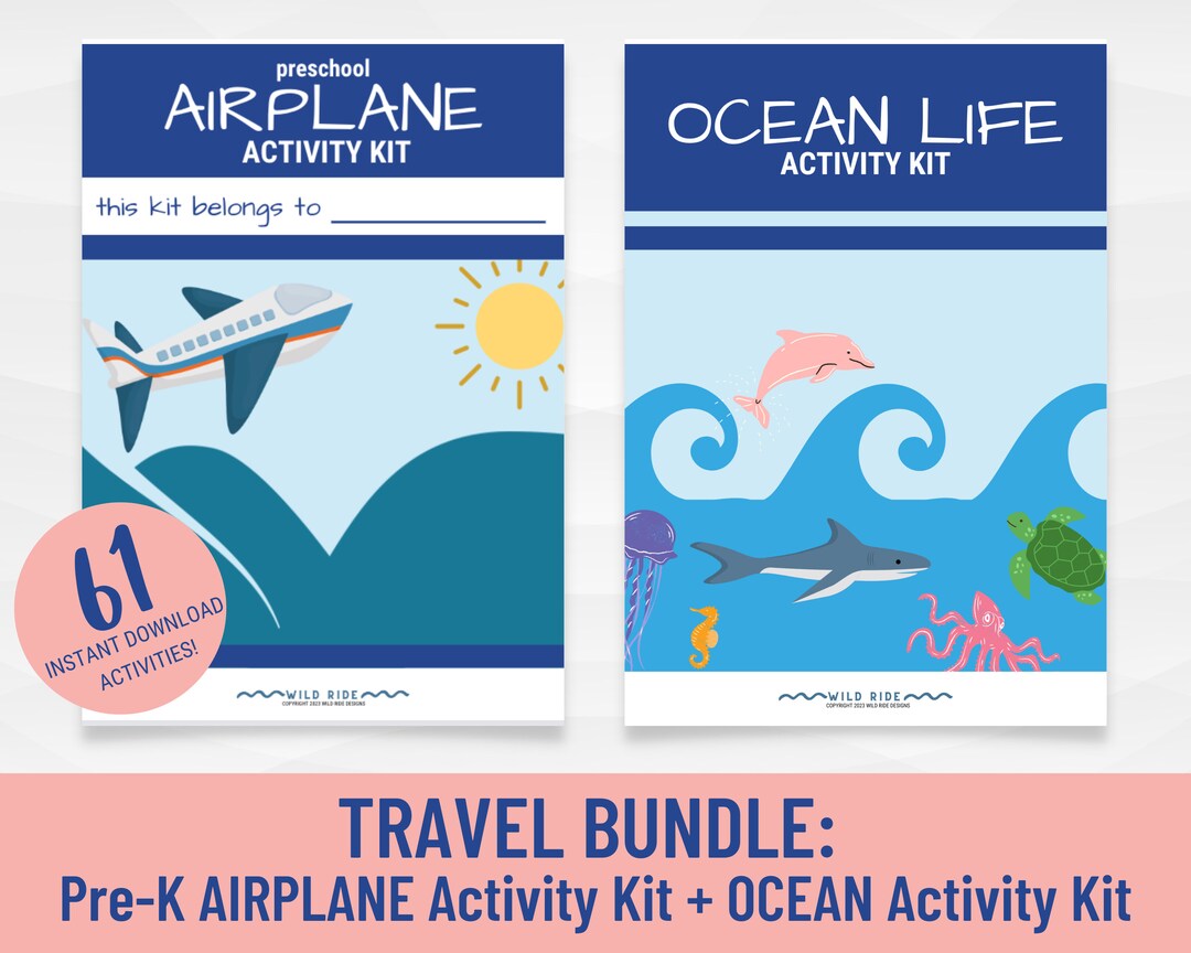 Airplane Activities Printable, Airplane Activities Kids, Travel Games ...