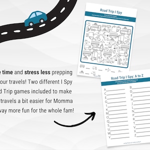 I Spy Game, Printable Road Trip Games for Kids, Road Trip Activities ...