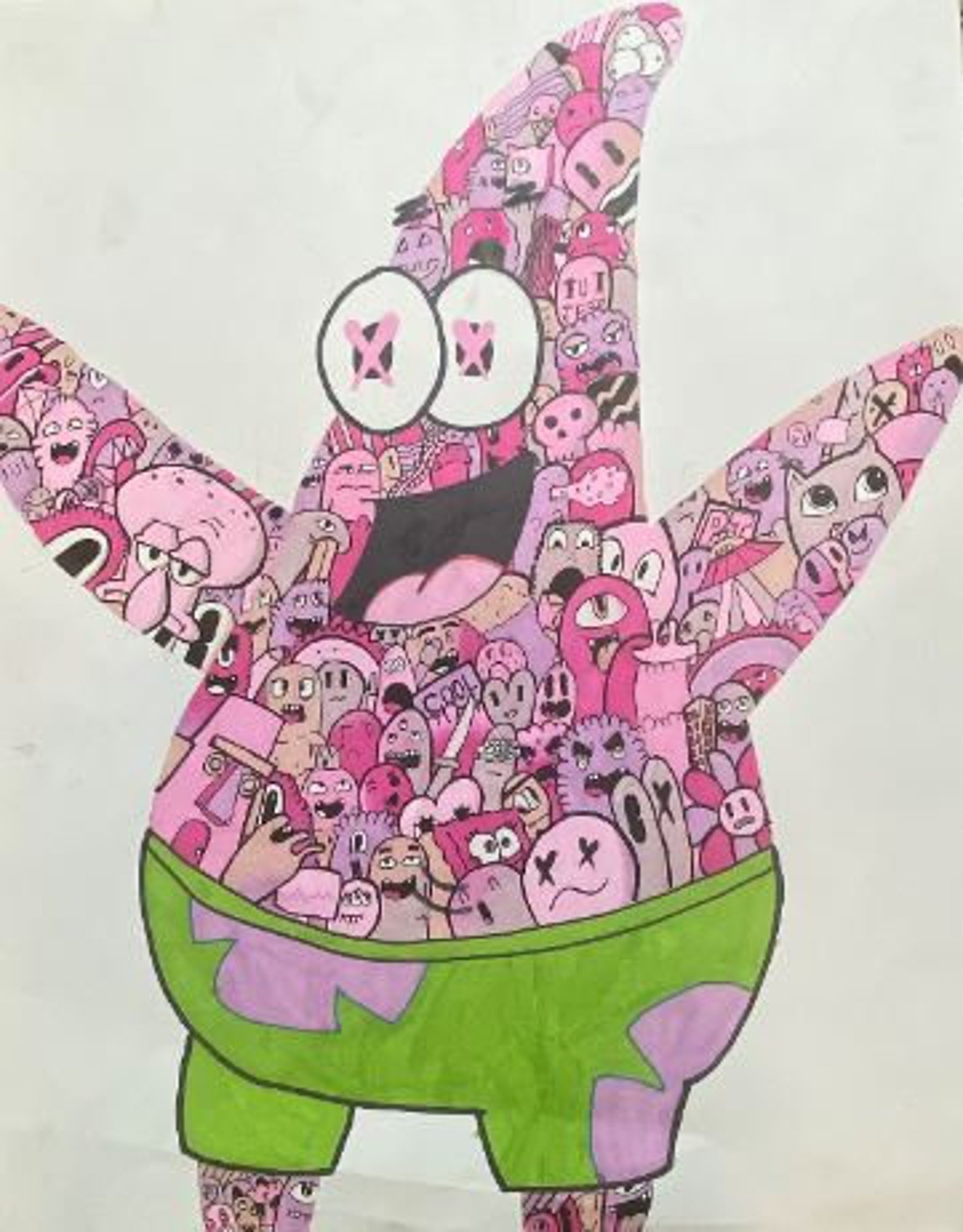 Doodle Art Patrick - Etsy