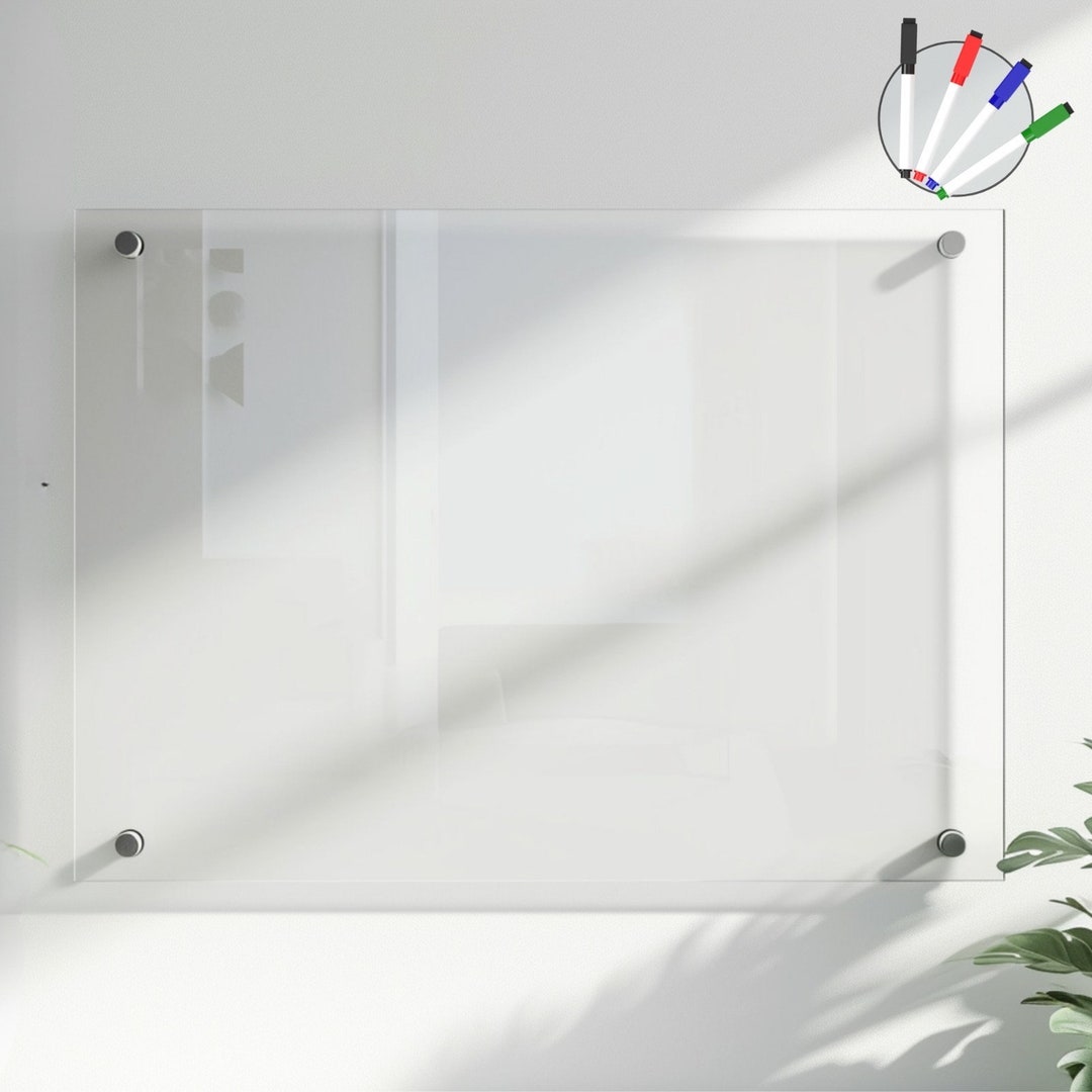 Customized Blank Acrylic Board for Home and Office Decor 2024 Dry Erase ...