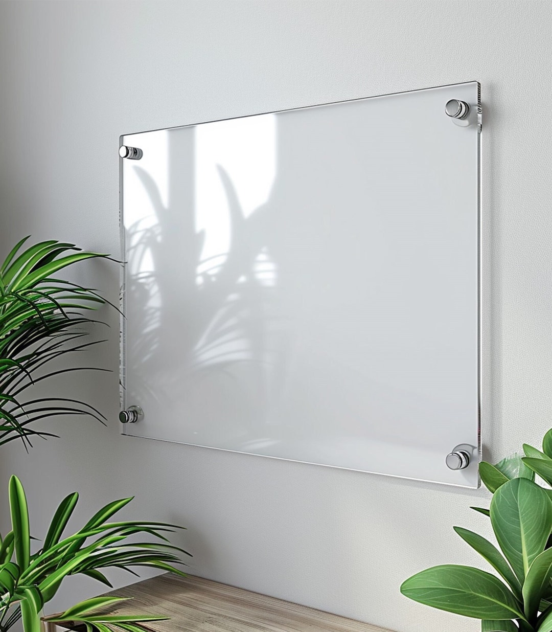 Customized Blank Acrylic Board for Wall | Vision Board | Dry Erase ...