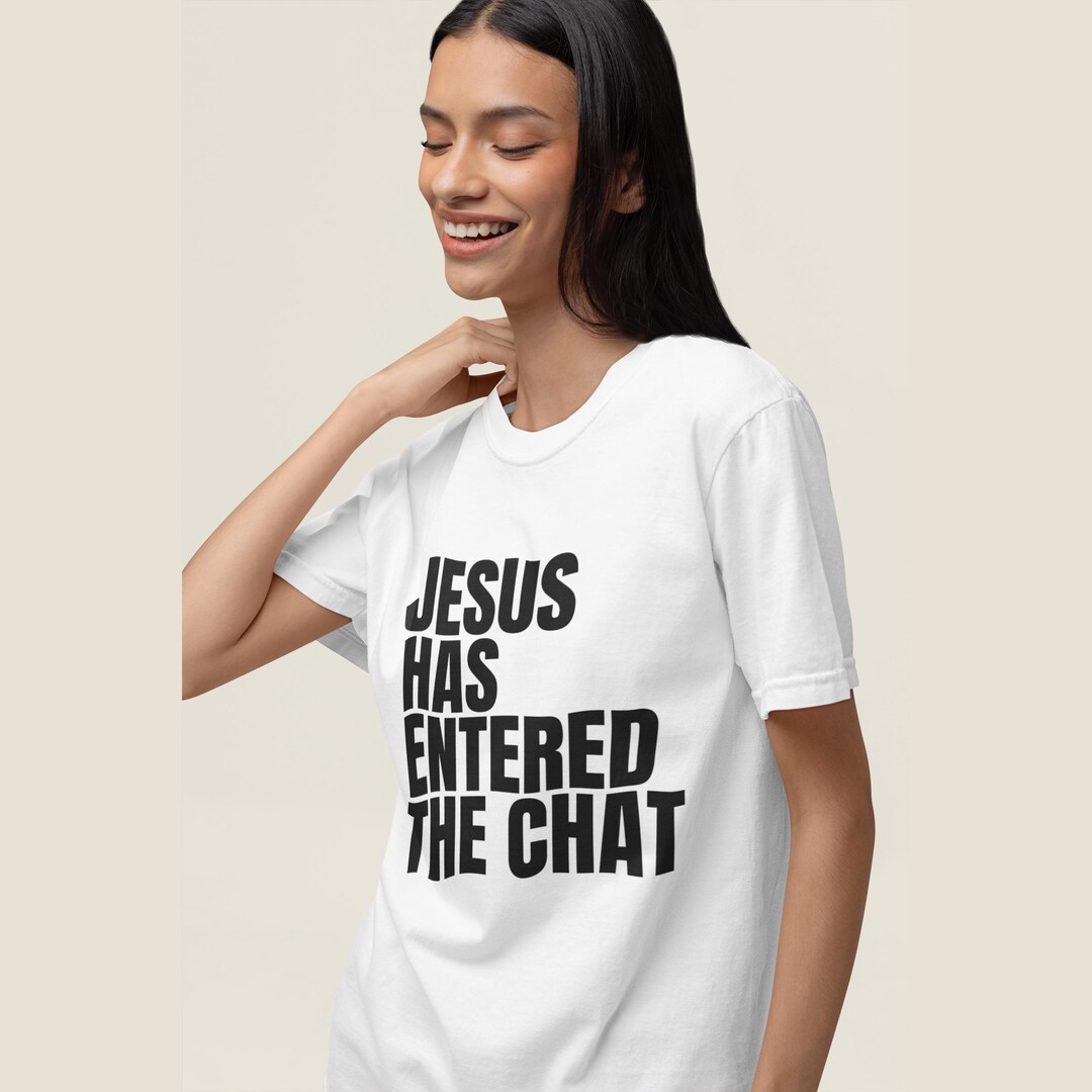 Jesus Has Entered the Chat PNG | Christian PNG | Faith Quote | Bible ...