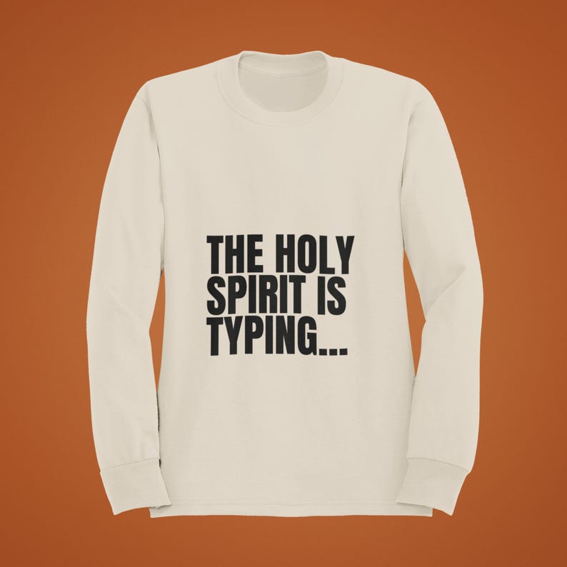 The Holy Spirit is Typing PNG, Viral Christian PNG, Faith Quote PNG ...