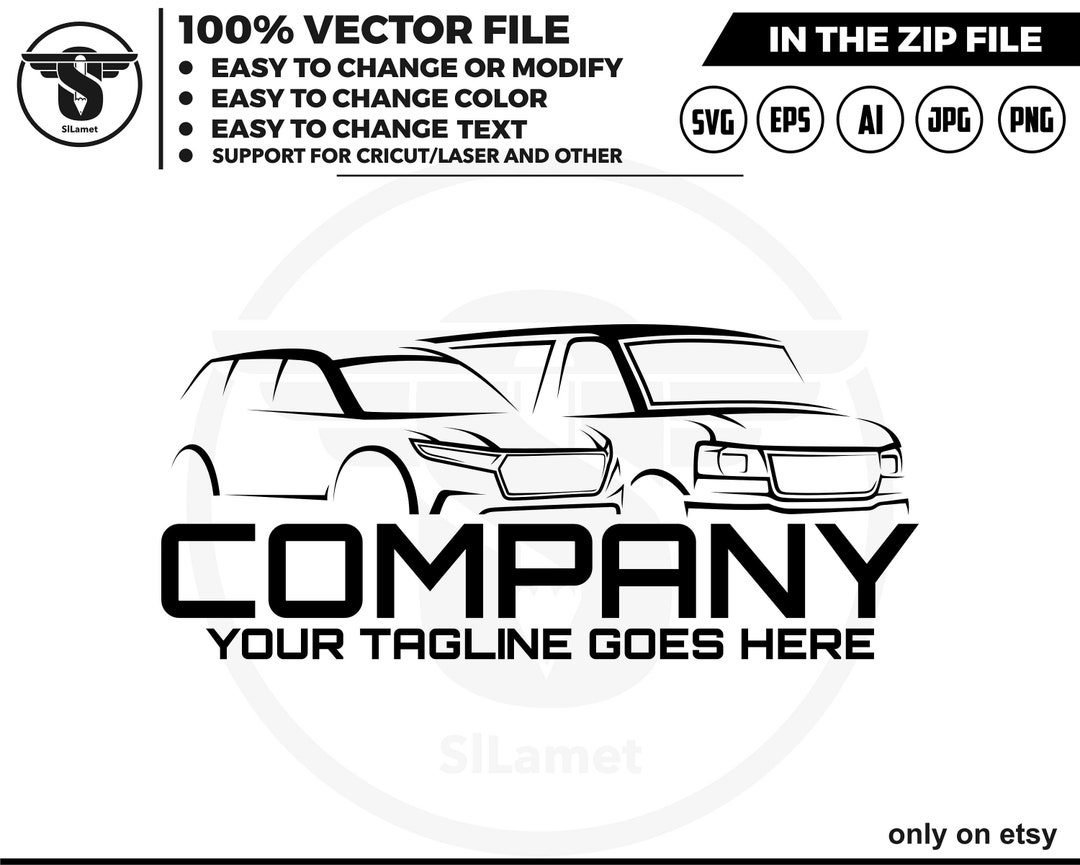 Suv Car and Van Logo, Automotive Logo, Car Logo Svg, Automotive Svg ...