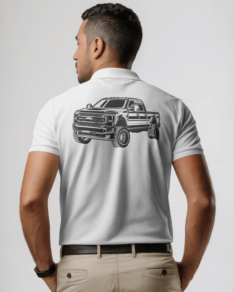 Ford Super Duty SVG: Pickup Truck Vector Graphics for Cricut (digital ...