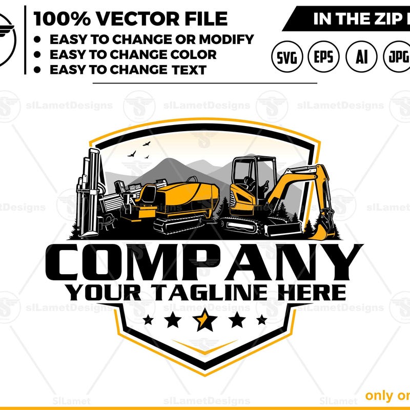 Directional Drilling Logo - Etsy