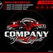 Tow Truck Logo Template, Towing Chain SVG, Service Logo (digital ...