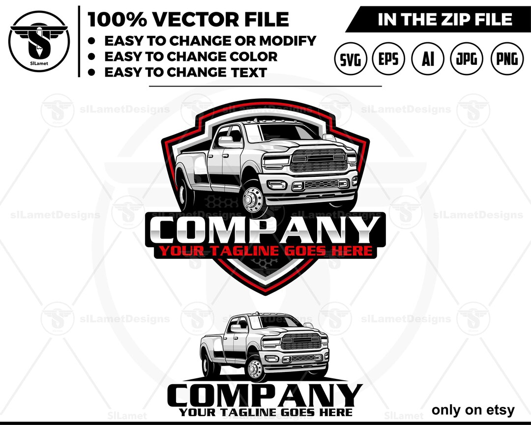 Pickup Truck Logo, Pickup Truck Svg, Pickup Truck Tshirt - Dodge Ram ...
