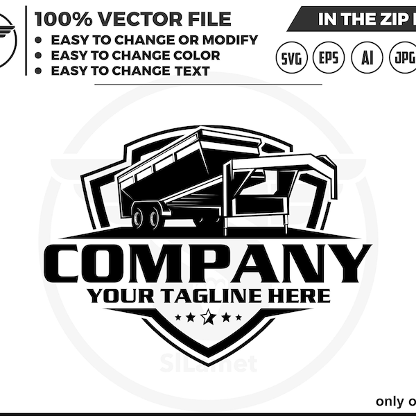 Trailer Logo Svg - Etsy
