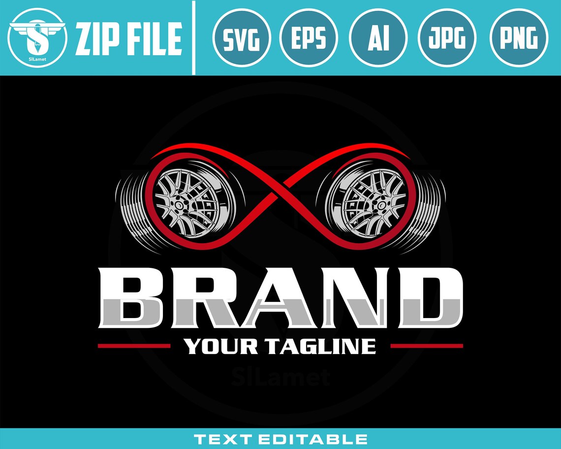 Tire Service Logo Infinity Tire Logo Automotive Logo - Etsy