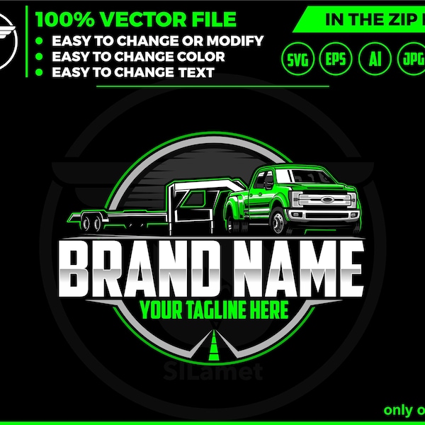 Hot Shot Trucking Logo - Etsy