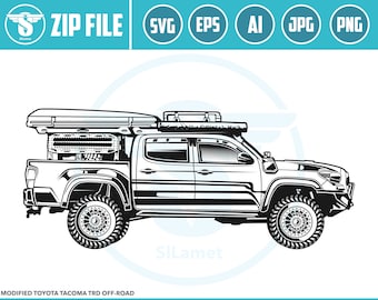 Toyota Tacoma Svg - Etsy