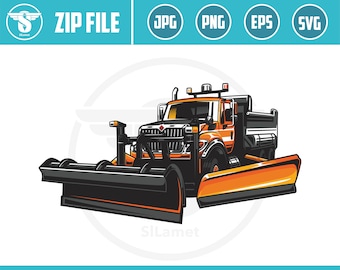 Snow Plow Svg Snow Truck Svg Snow Plow Clipart Snow Plow - Etsy Canada