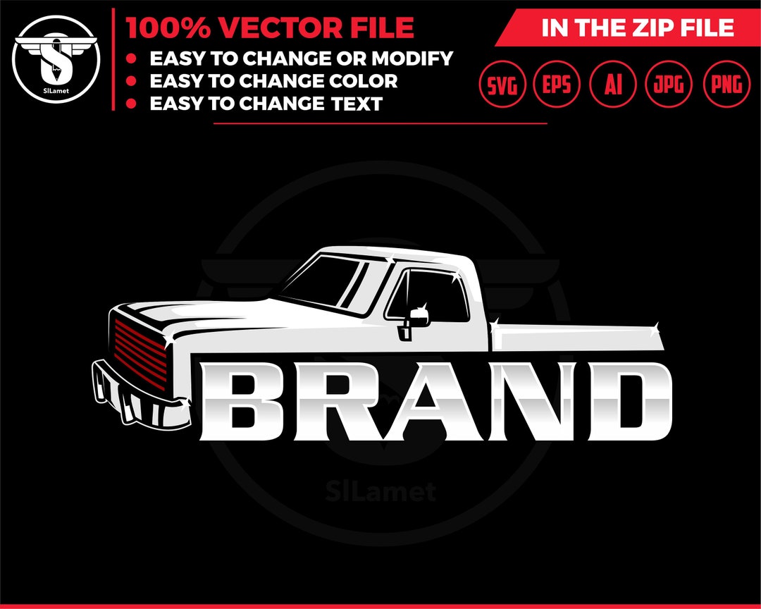 Pickup Logo, Pickup Truck Svg, Pickup Truck Company Logo, Pickup Truck ...