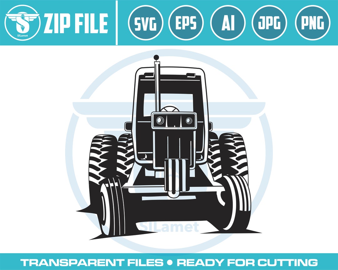 Farm Tractor Svg, Tractor Svg, Tractor Cut Files, Tractor Files for ...