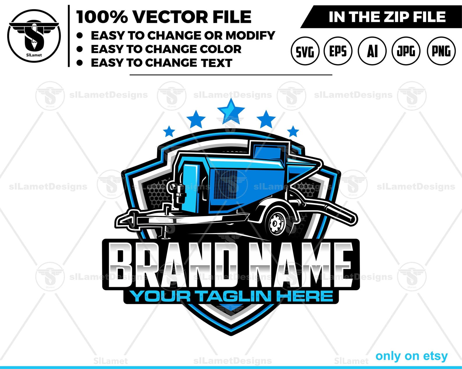 Concrete Pump Logo – Pumping (svg, Eps, Png, Jpg, Ai) (digital Download ...