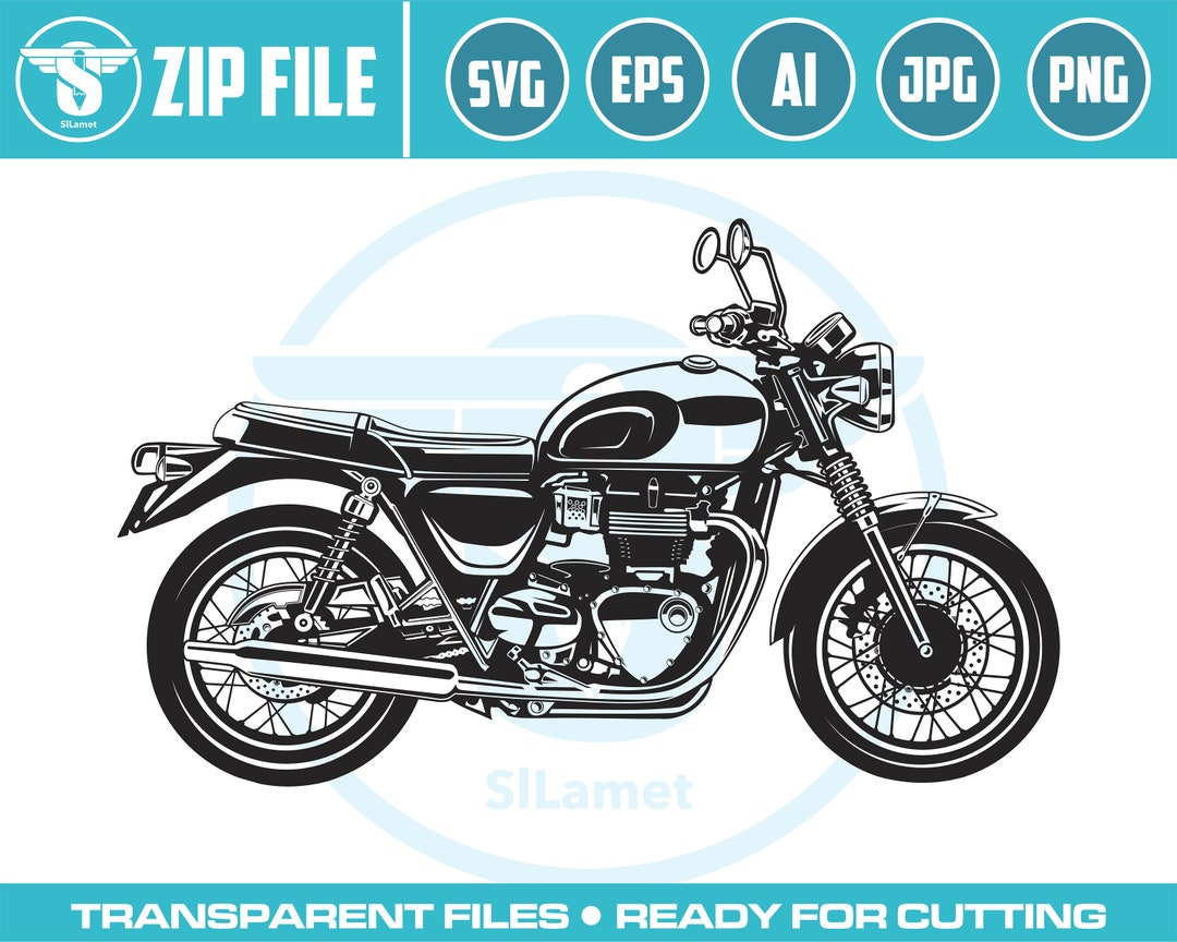 2021 Triumph Bonneville T100 SVG, Motorcycle Classic Svg, Motorcycle ...