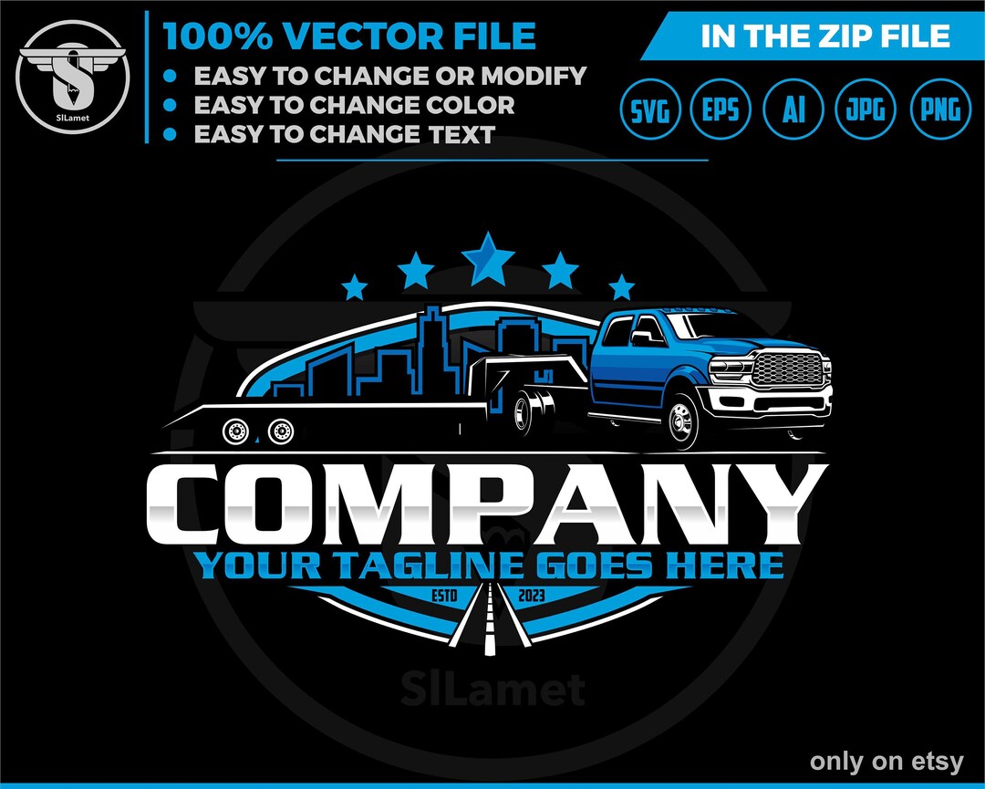 Ram 3500 Cab Chasis With Trailer Logo - Pickup Trailer - Pickup and ...