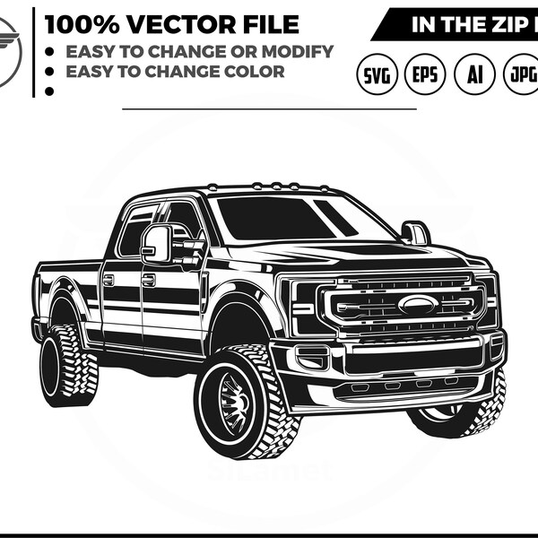 Ford Truck Svg - Etsy