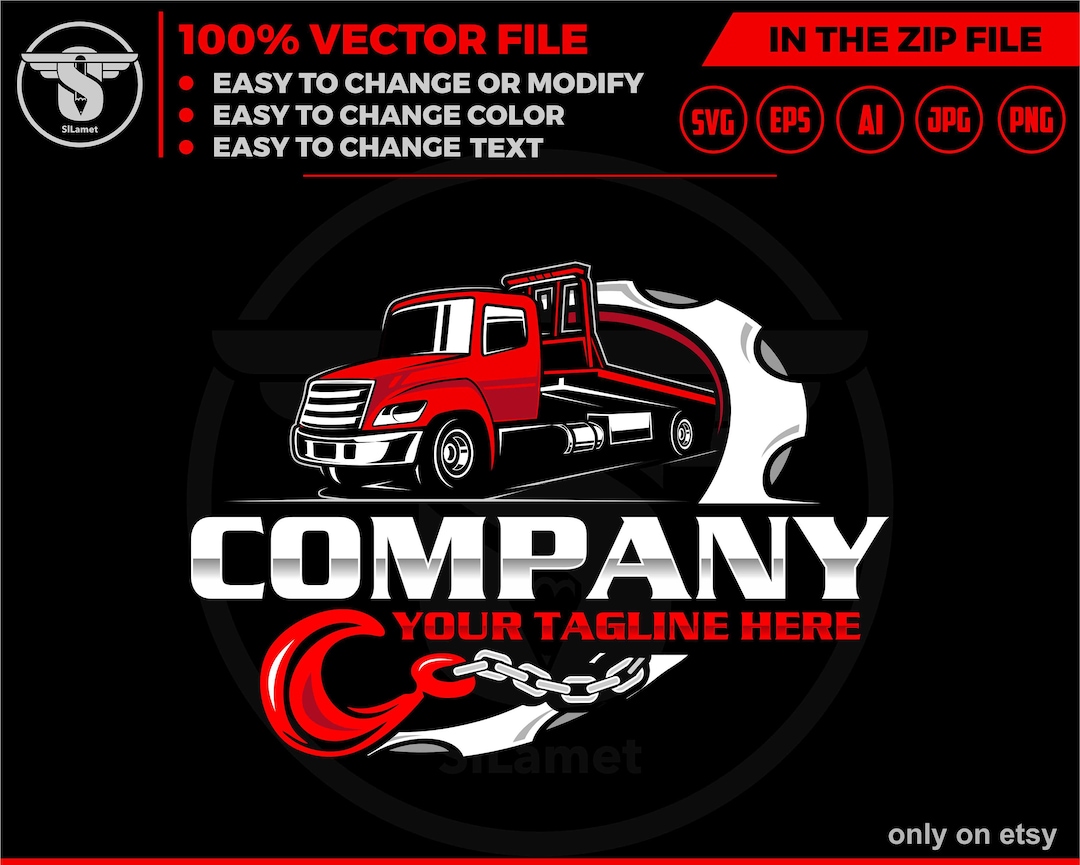 Towing and Repair Logo - Towing and Mechanic Logo, Towing Truck Logo ...