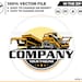 Skid Steer Mulcher & Dump Trailer Logo: Fully Editable Land Clearing ...
