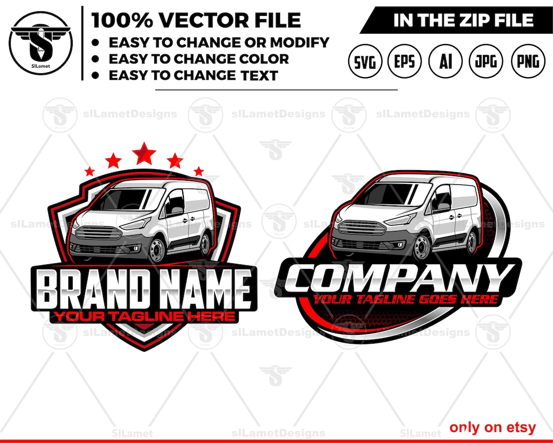 Delivery Van Logo: Commercial Graphics (digital Download) - Etsy