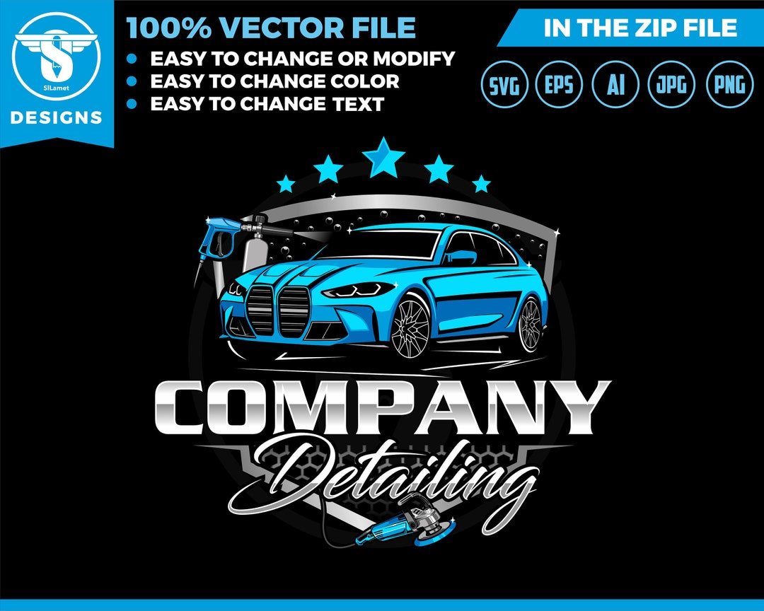 Mobile Car Wash Logo Design
