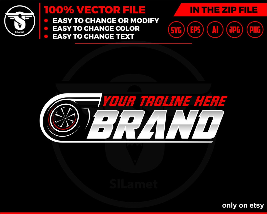 Turbo Logo SVG - Turbo SVG - Turbo Power Svg - Turbo Charger - Engine ...