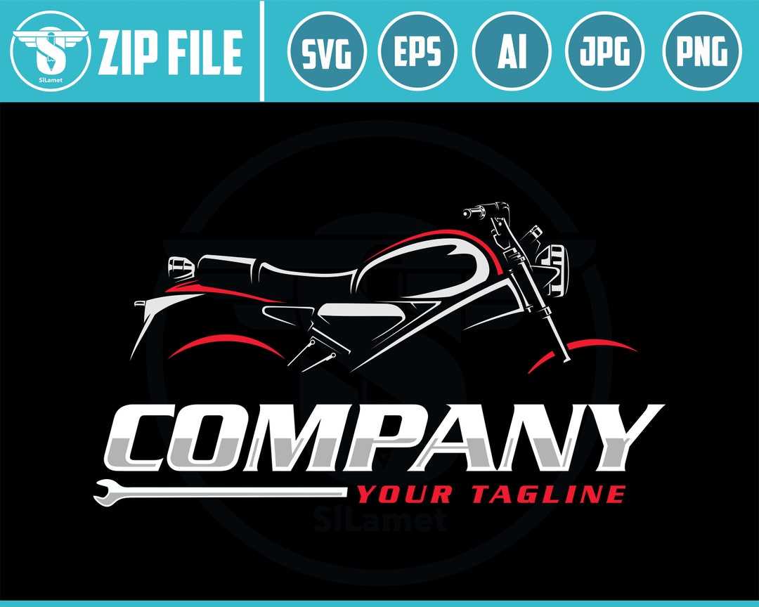 Motorcycle Repair Logo, Motorcycle Classic Svg, Motorcycle Svg, Chopper ...