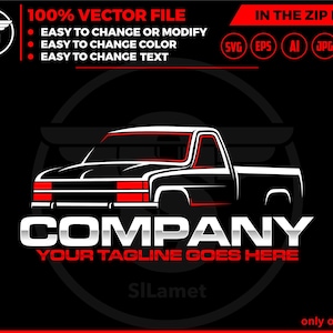 Chevy Silverado Truck Logo Template (digital Download) - Etsy